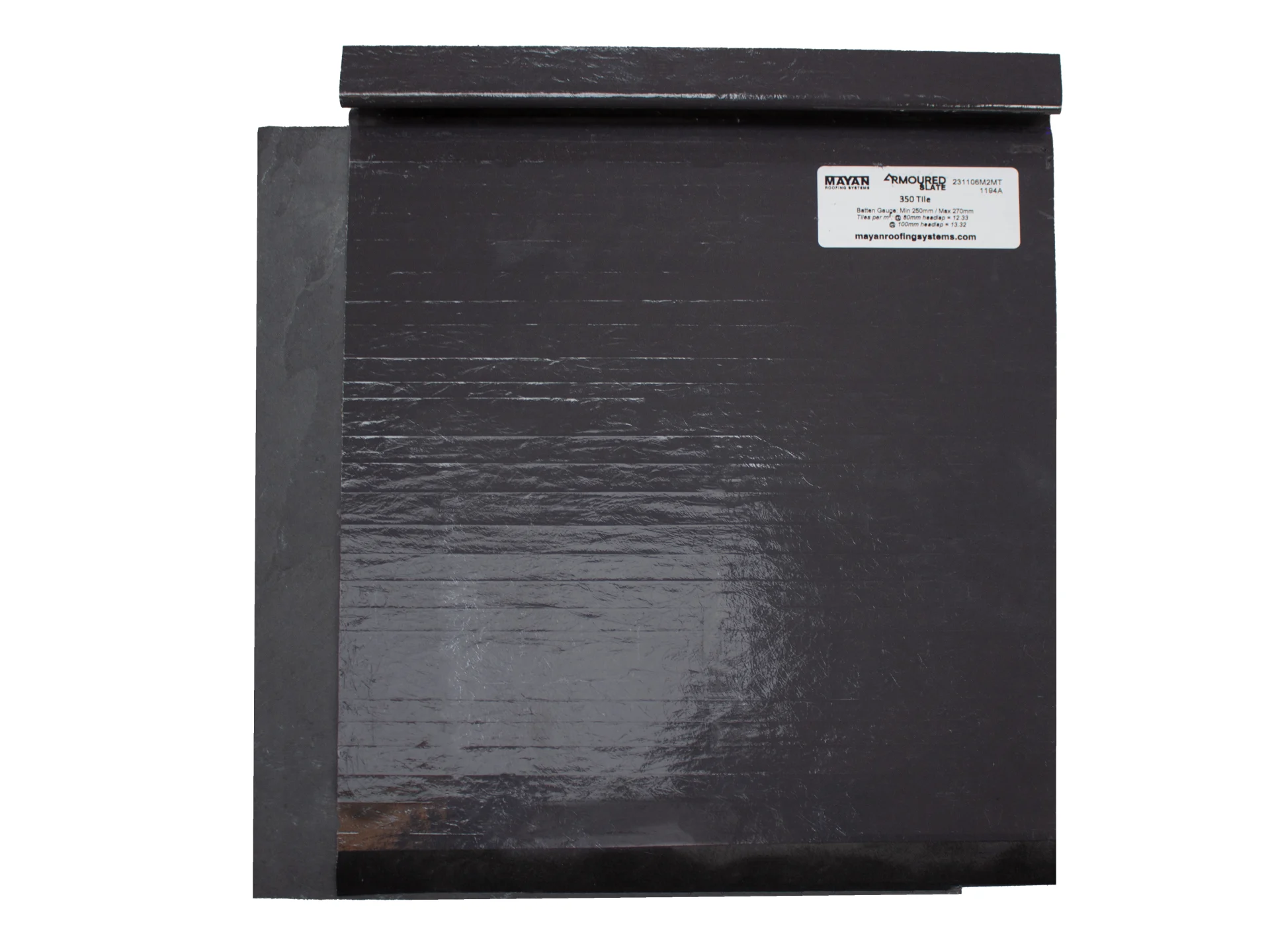 Mayan Armoured Slate Natural Slate Tile - Graphite (350x300mm) — The ...