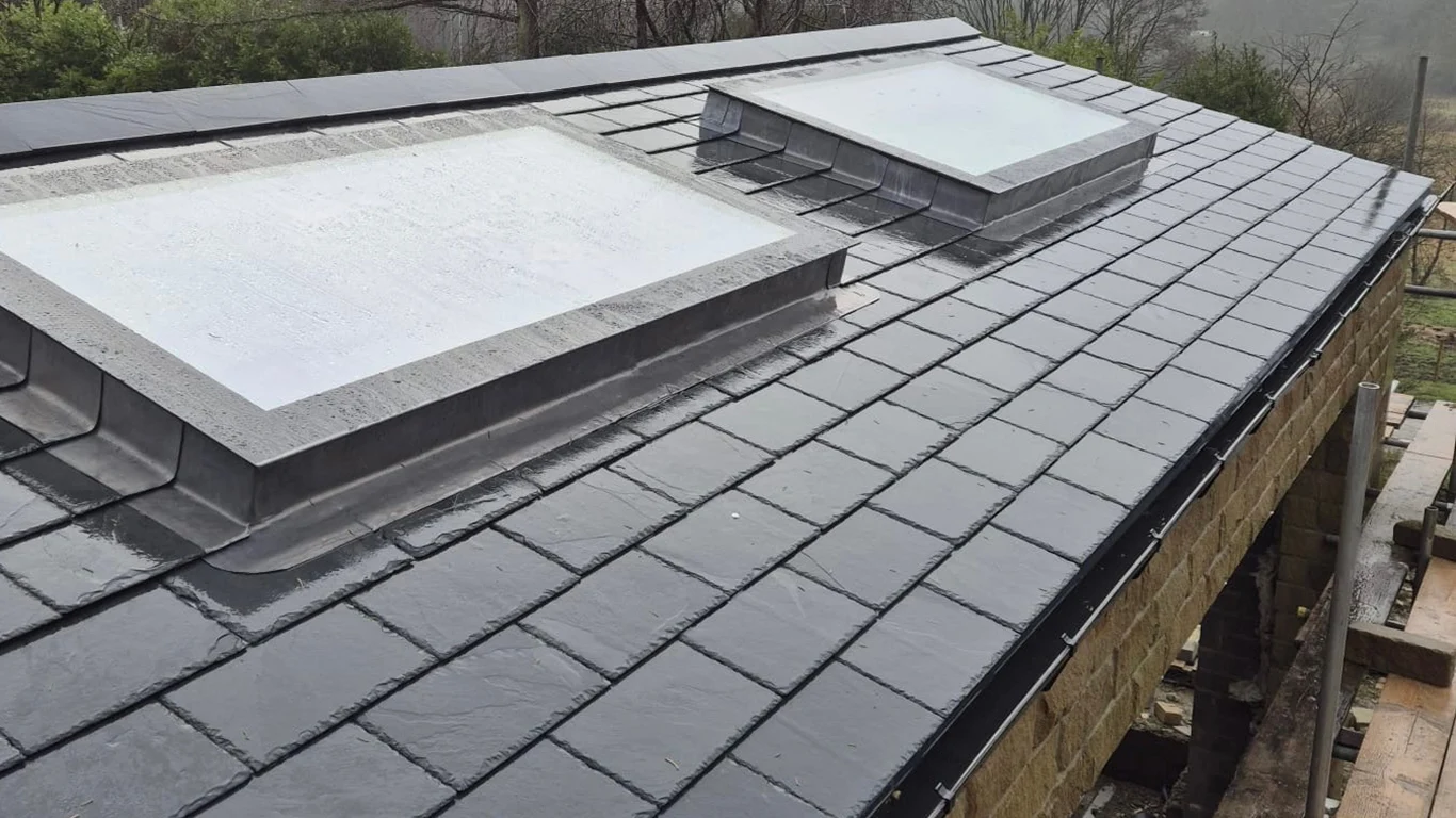 Armoured Slate Natural Slate Tile - Graphite (350x450mm) — The Roofing ...