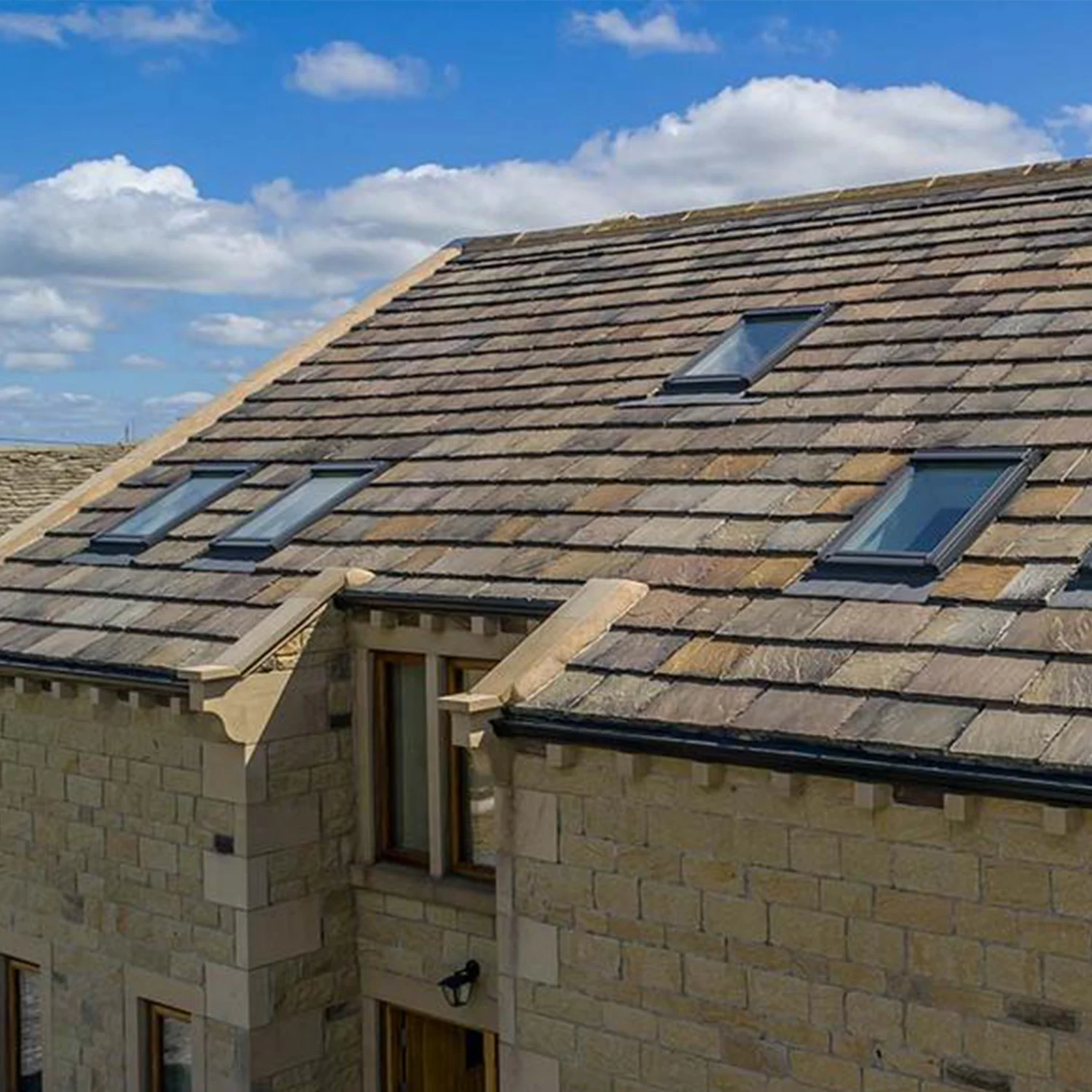 Armoured Stone - Natural Stone Roof Tiles (450x300mm) — The Roofing Outlaw